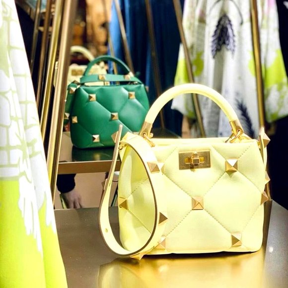 Bags | Luxury Rivet Bucket Shoulder Bag | Poshmark